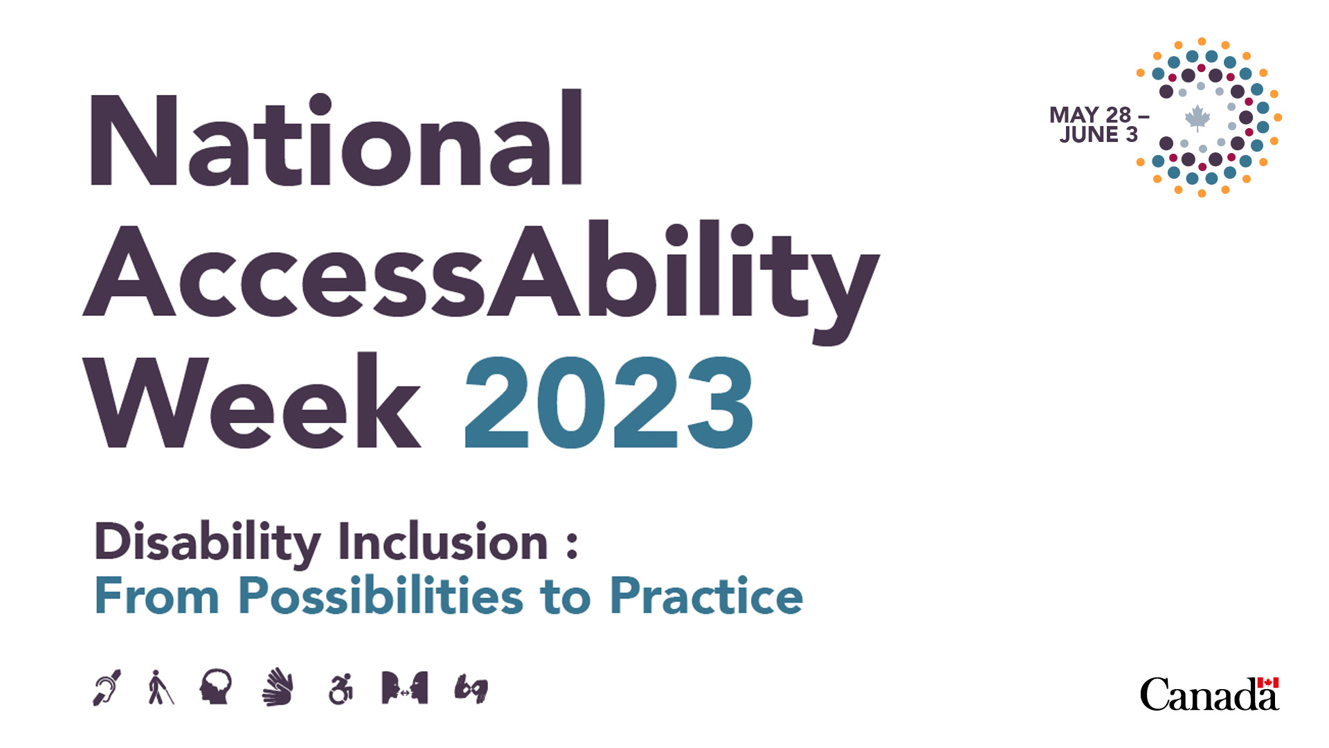 Recognizing National AccessAbility Week 2023 - Waterloo Region District ...
