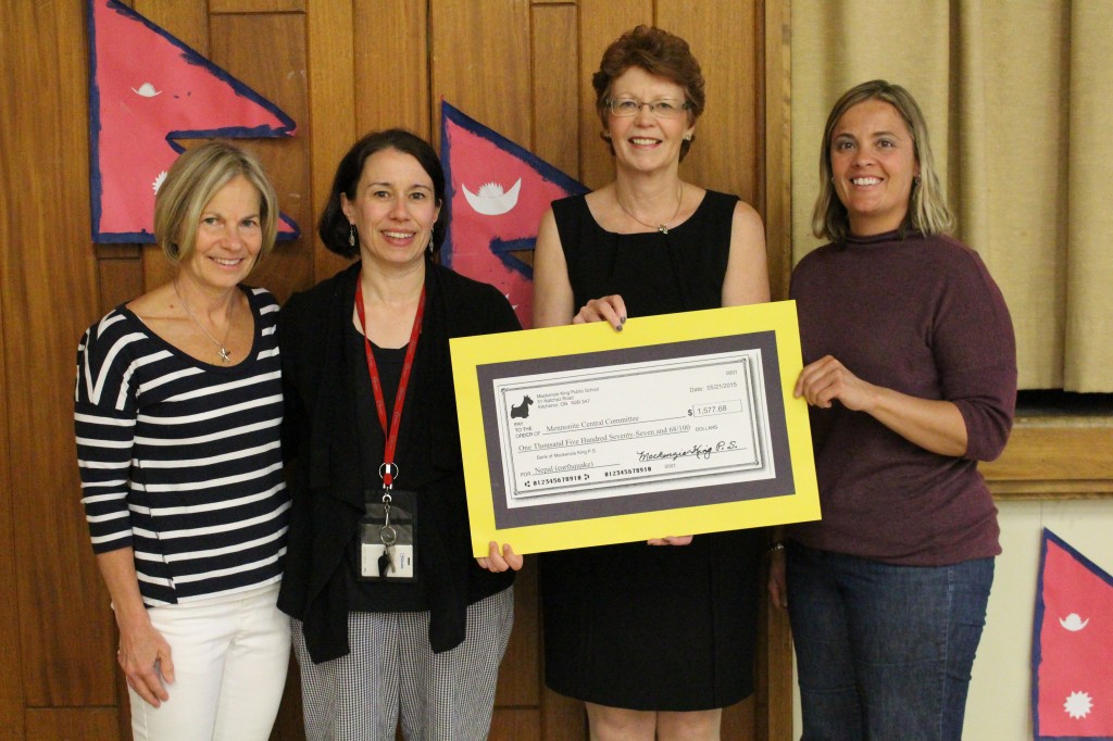 Mackenzie King PS runs incredible Nickels for Nepal campaign - Waterloo ...