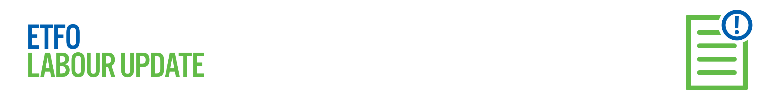 ETFO announces Phase 6 of work-to-rule - Waterloo Region District ...