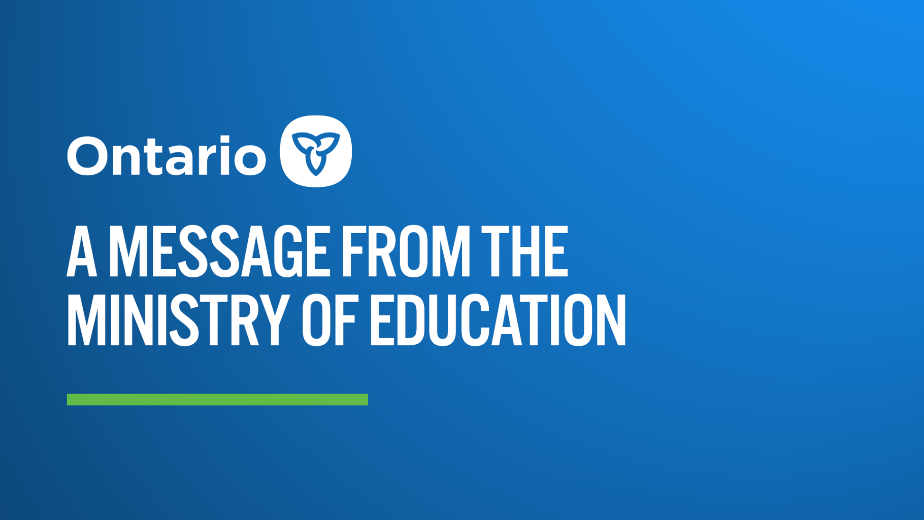 Updated Graduation Requirements in Ontario | Ministry of Education ...
