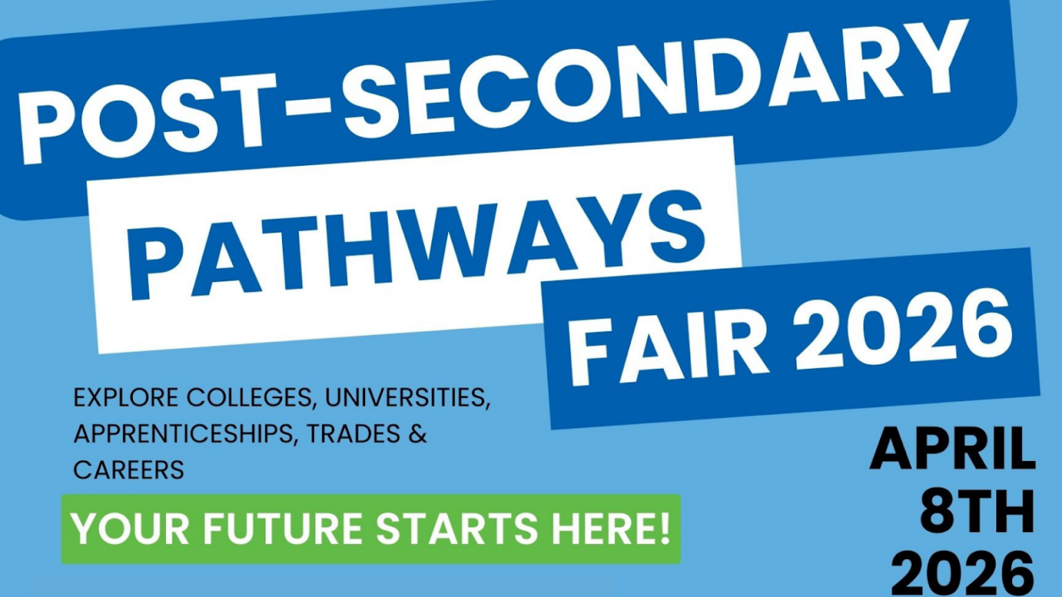 Cambridge Post-Secondary Pathways Fair - Waterloo Region District ...